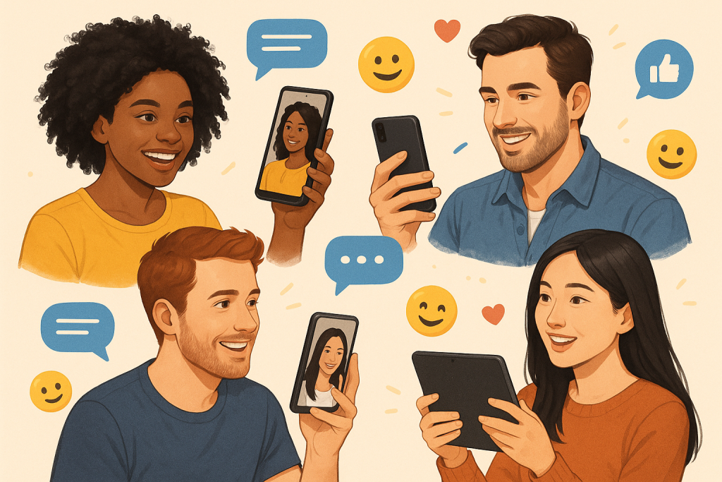 Chat en línea: conoce gente y haz amigos de verdad – AppDigi